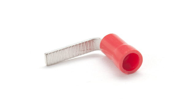 RB11/RA Red Right Angled Blade Terminal 11mm Blade - JACDistributors